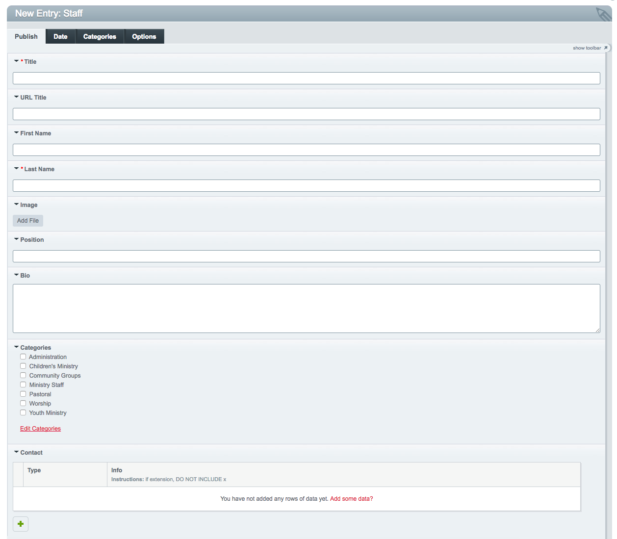 Create Once Publish Everywhere with ExpressionEngine - Blue Fish